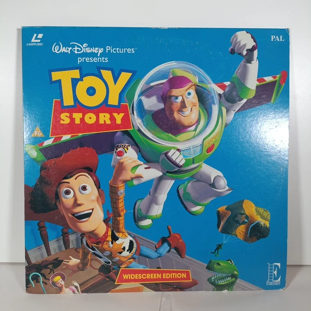 TOY STORY (1995) PAL Laser Disc Animation Walt Disney Tom Hanks [EE1183 ...