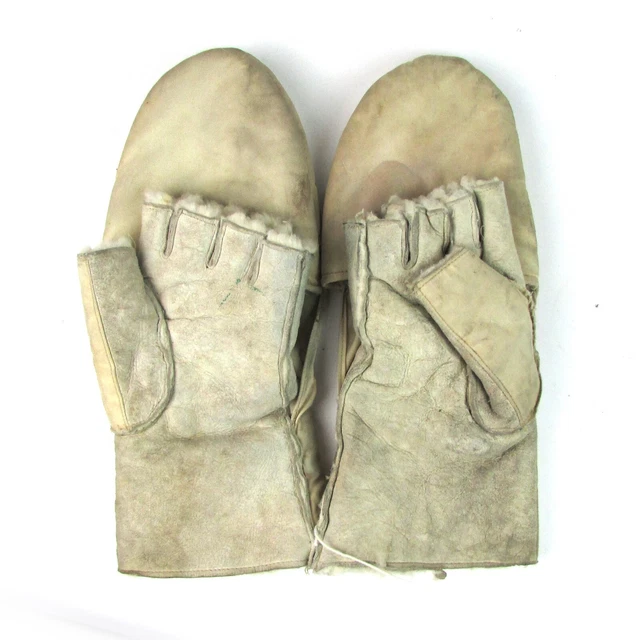 ORIGINAL WW2 &ACK ACK" AA Gunner's Fingerless Gloves £135.00 - PicClick UK