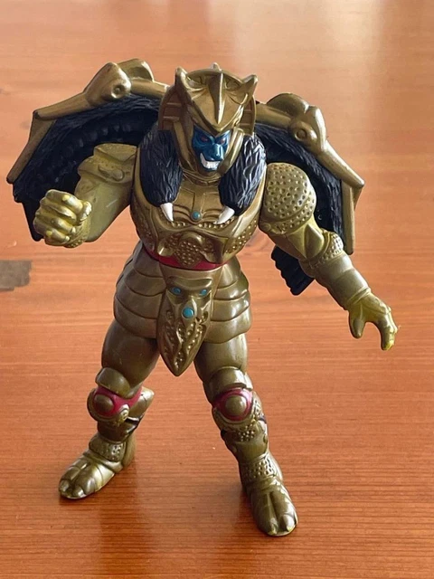 VINTAGE MIGHTY MORPHIN Power Rangers Evil Goldar Space Alien In Vgood ...