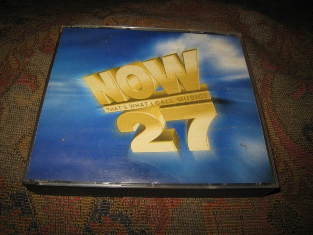 NOW THAT'S WHAT I Call Music 27 Used Two Disc Nineties Uk Cd Album Inc ...