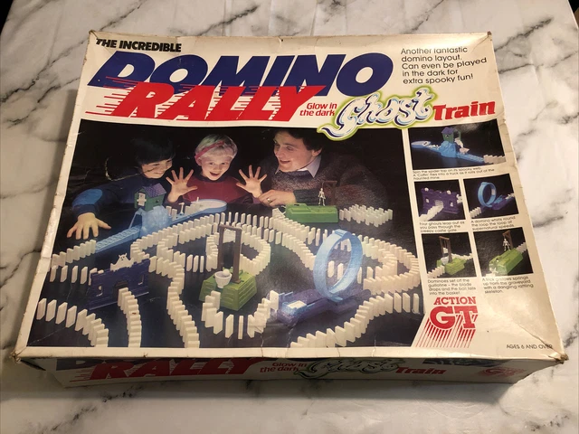 RARE VINTAGE 80’S ACTION GT TOY "DOMINO RALLY: GHOST TRAIN" SET ...