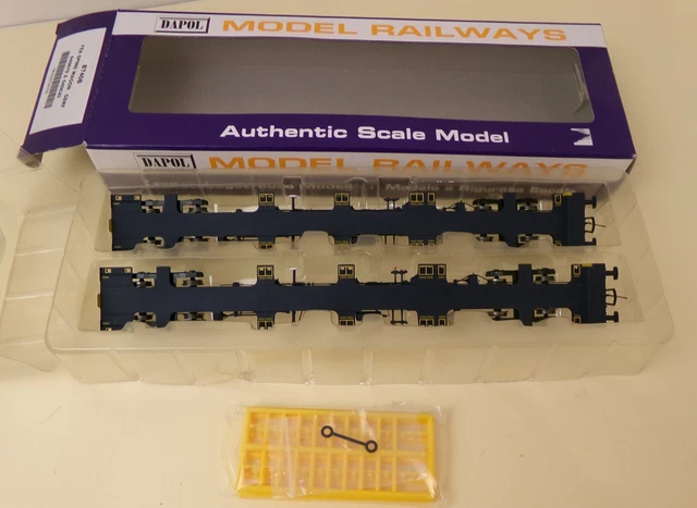DAPOL B740B FEA Spine Wagon GBRF 640619 & 640620 twin pack Boxed OO (w ...