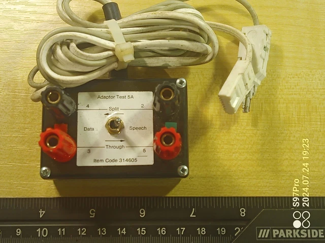 GPO/PO/BT ADAPTER, TEST 5A from engineers tool box (Used, Recovered) £9 ...