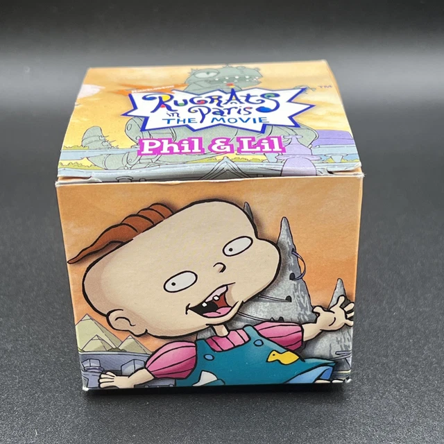 RUGRATS IN PARIS Phil & Lil Burger King Talking Watch in Original Box ...