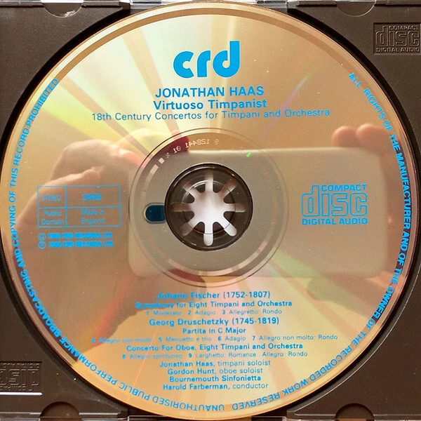 JONATHAN HAAS - Virtuoso Timpanist / Johann Christian Fischer Jiří ...