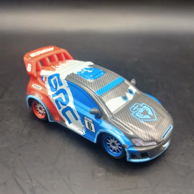 DISNEY PIXAR CARS Raoul Caroule Carbon Racers 1:55 Diecast Toy Car Rare ...