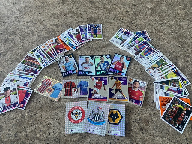 PANINI PREMIER LEAGUE 2023 Bundle Of 100 Stickers - NO DUPLICATES - £9. ...
