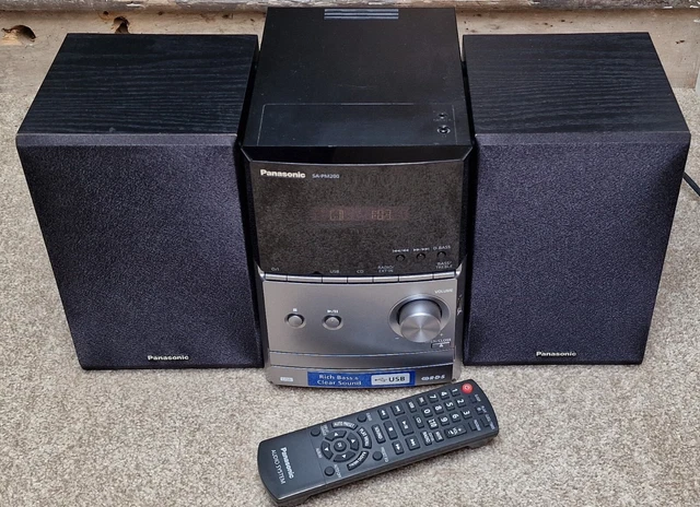 PANASONIC SA-PM200 MINI Hifi [CD/USB/Radio] £35.00 - PicClick UK