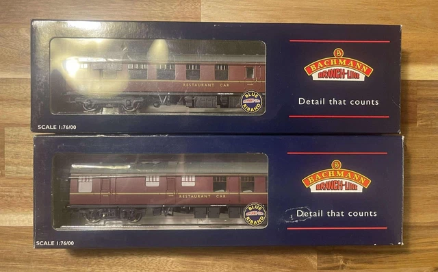 BACHMANN 39-101 & 101A BR MK1 Restaurant Cars £40.00 - PicClick UK