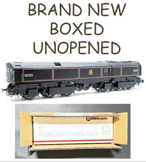 KR MODELS OO Gauge Bulleid The Leader 0-6-6-0 DCC Fitted Black Steam ...