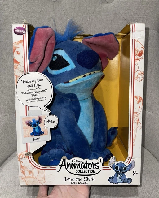 DISNEY ANIMATORS COLLECTION Interactive Lilo Stitch Plush Toy Mascot ...