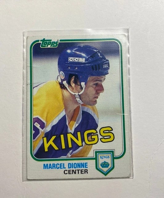 1981 TOPPS #9 Marcel Dionne Los Angeles Kings EUR 1,64 - PicClick FR