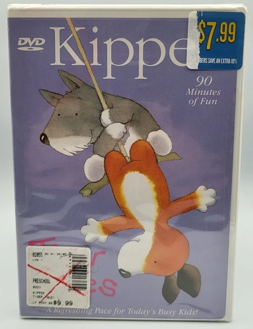 KIPPER: TIGER TALES '90 Minutes Of Fun' rare DVD scellé 2004 hit ...