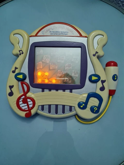 MATTEL LEARN THROUGH Music Includes Winnie Pooh Microphone WORKS £33.66 ...