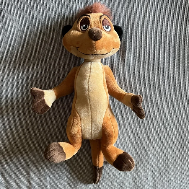 DISNEY STORE EXCLUSIVE The Lion King Timon Meerkat 12" Plush Toy Doll £ ...