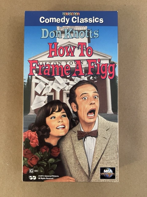 HOW TO FRAME a Figg - VHS - Don Knotts - R5 £4.00 - PicClick UK