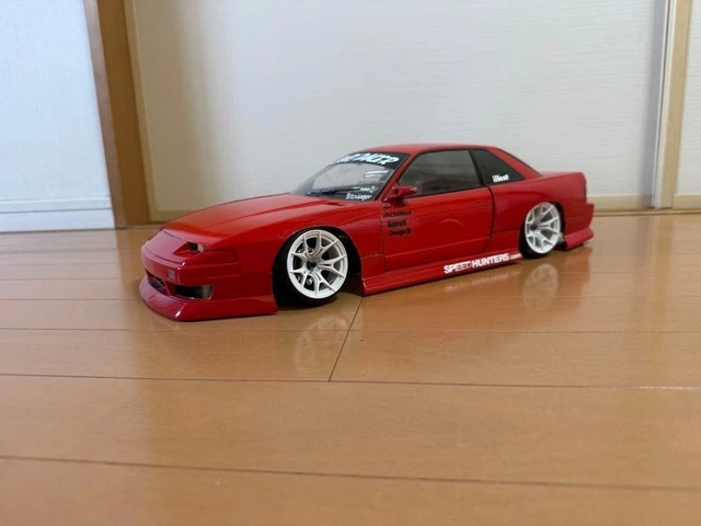 ADDICTION ONEVIA PAINTED Body Only RC Drift Nissan 180SX Silvia Body £ ...