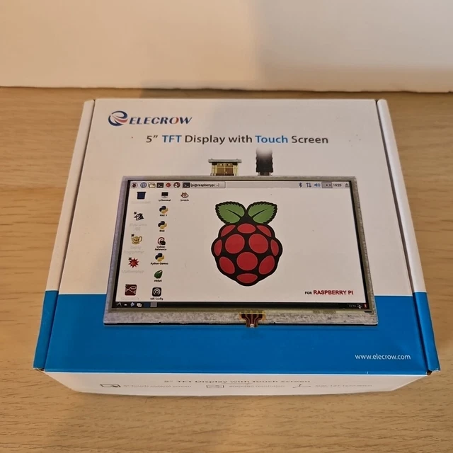 ELECROW FOR RASPBERRY Pi Screen 5-inch Touch Screen Monitor 800x480 TFT ...