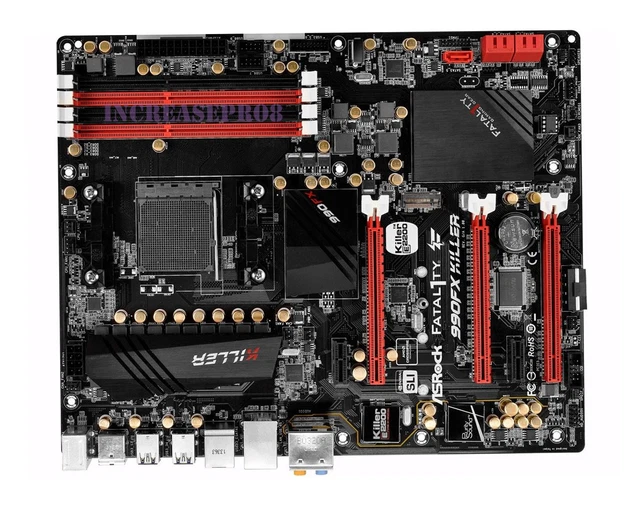ASROCK 990FX KILLER Motherboard Socket AM3+/ AM3 AMD 990FX DDR3 DIMM ...