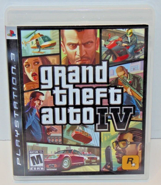 GRAND THEFT AUTO IV Complete with Cover Art, Manual & Map $12.17 ...