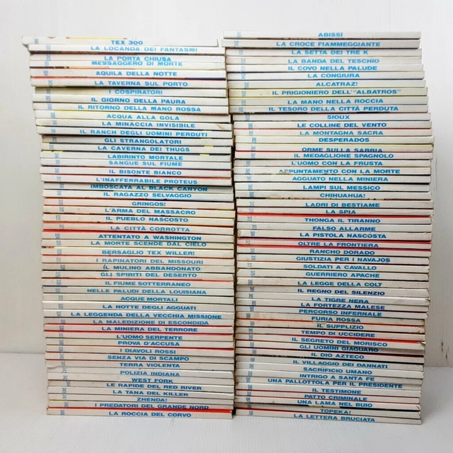 TEX SEQUENZA N.300/399- BONELLI/DAIM PRESS EUR 100,00 - PicClick IT