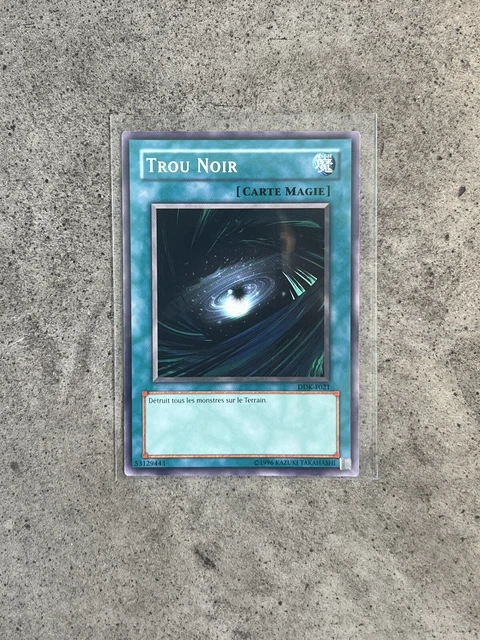 CARTE CARD YU-GI-OH Konami 1996 Edition Trou Noir DDK-F021 Très Bon Etat PSA FR EUR 1,90 ...