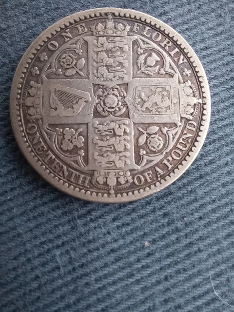 VICTORIA GODLESS FLORIN 1849 £17.26 - PicClick UK