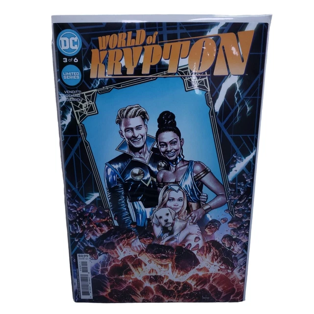 WORLD OF KRYPTON #3 (2022) DC Comics VF/NM Mico Suayan Cover EUR 3,94 ...