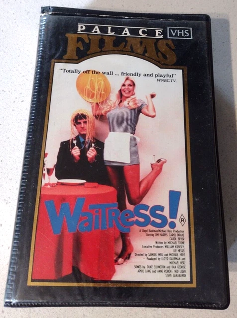 WAITRESS VHS PAL Big box ex rental Troma Lloyd Kaufman £40.14 - PicClick UK