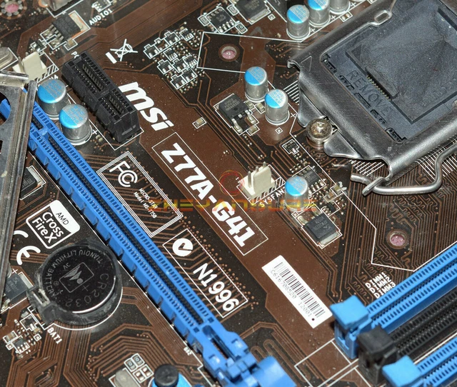 1PCS USED MSI Z77A-G41 Intel Z77 Motherboard MS-7758 LGA 1155 DDR3 £91. ...