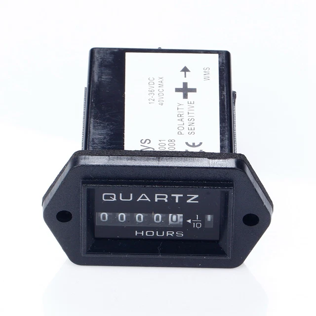 12V-36V TRUCK TRACTOR diesel outboard Engine Hour Meter for Boat Car ...