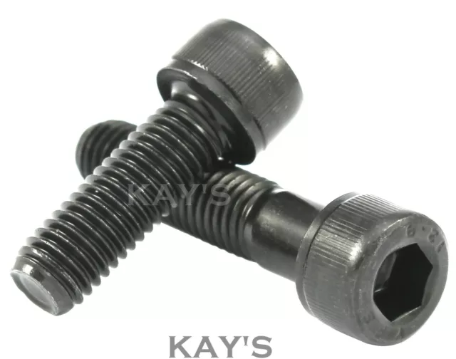 CAP HEAD ALLEN Screws Self Colour High Tensile 12.9 Socket Bolts M3 M4 M5 M6 M8 £0.99 - PicClick UK