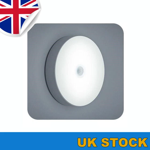 RECHARGEABLE LED HUMAN Body Sensor Night Light Smart Corridor Magnetic Light £9.97 - PicClick UK