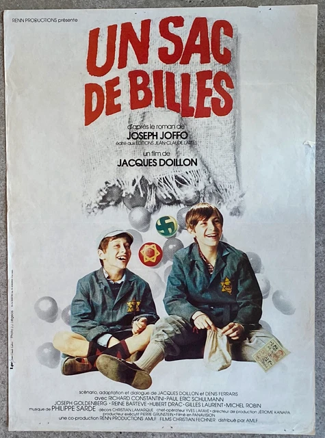 ANCIENNE AFFICHE DE Cinéma. Un Sac de Billes , un Film de Jacques DOILON EUR 15,00 - PicClick FR