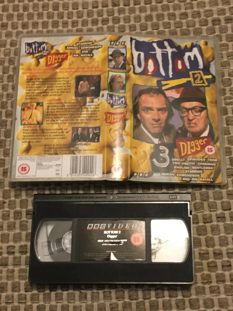 BBC TV COMEDY VHS PAL: Bottom Series 2 Part One "Digger" Mayall ...