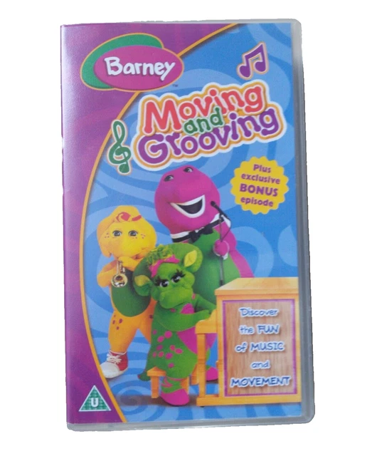 BARNEY - MOVING And Grooving (VHS, 2004) £9.99 - PicClick UK