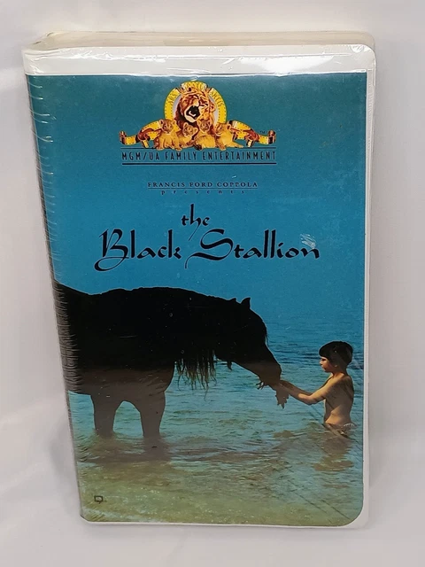THE BLACK STALLION VHS 1994 Clamshell rated G classic horse Boy NEW ...