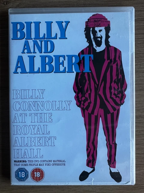 BILLY CONNOLLY BILLY and Albert DVD Classic 1987 Stand Up Comedy Show ...