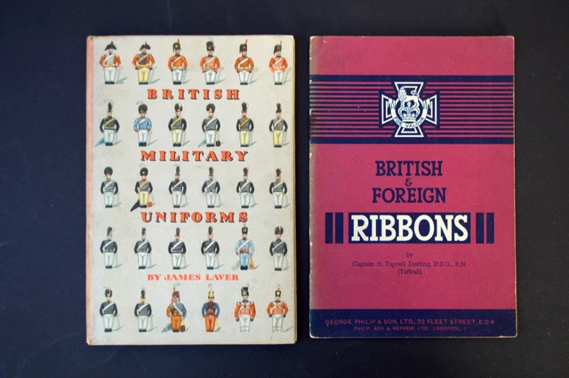 BRITISH MILITARY UNIFORMS Laver HB 1st 1948 + British & Foreign Ribbons ...