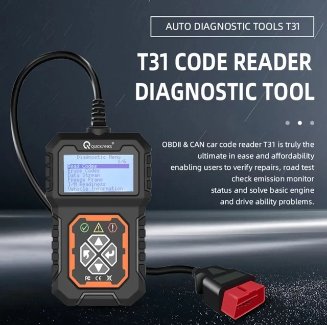 OBD2 DIAGNOSTIC SCANNER Auto lecteur Code Outil de Défaut EUR 19,99 ...