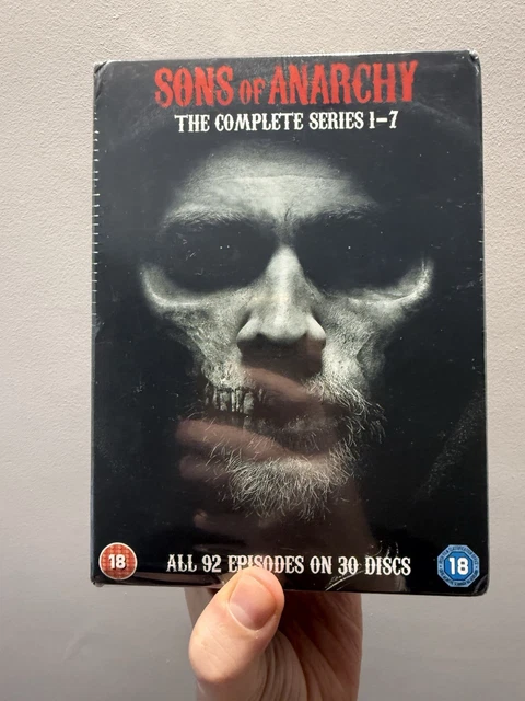 SONS OF ANARCHY: Seasons 1-7 [18] DVD Box Set BRAND NEW Sealed UK R2 £ ...
