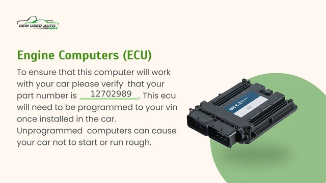 2020 CHEVROLET EQUINOX Engine Computer Ecu Pcm Ecm Pcu Oem HS4MK $38.97 ...