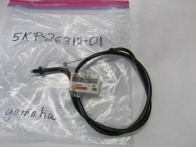 NOS YAMAHA OEM Cable Throttle # 2 04-16 XVS650 5KP-26312-10 $36.42 ...