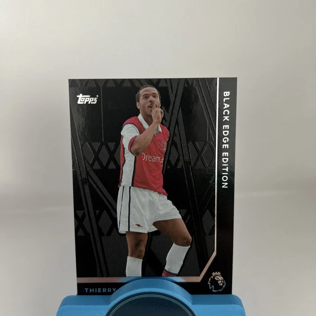 TOPPS PREMIER LEAGUE 2026 Thierry Henry Black Edge Edition Arsenal FC £ ...