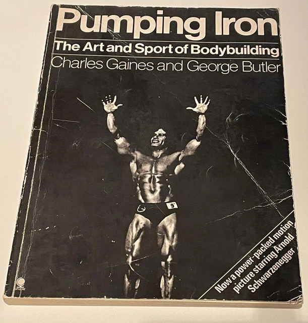 PUMPING IRON BOOK LOU FERRIGNO, ARNOLD SCHWARZENEGGER, SERGIO Vintage ...