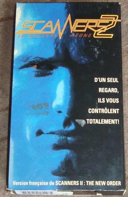 SCANNERS 2 - THE NEW ORDER (vhs,1990,french,hi-fi) tested $15.00 ...