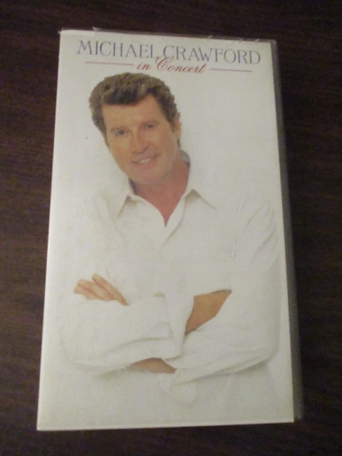 MICHAEL CRAWFORD IN Concert VHS Video Tape (NEW) £7.99 - PicClick UK