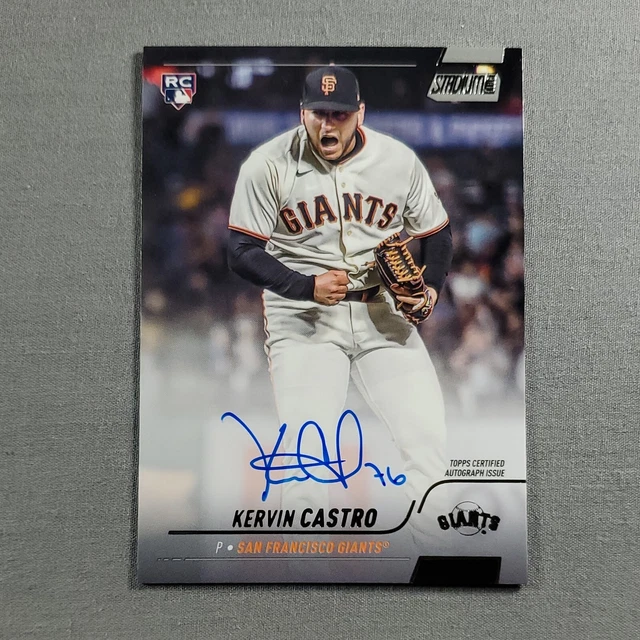 2022 TOPPS STADIUM Club Kervin Castro Auto SCBA-KC EUR 7,18 - PicClick FR