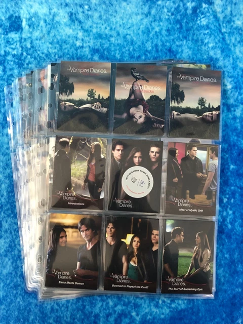 THE VAMPIRE DIARIES Season 1 Trading card INCOMPLETE base set #14 ...