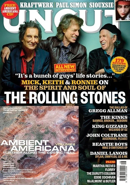 UNCUT MAGAZINE AUGUST 2026 - The Rolling Stones + FREE CD £6.52 ...